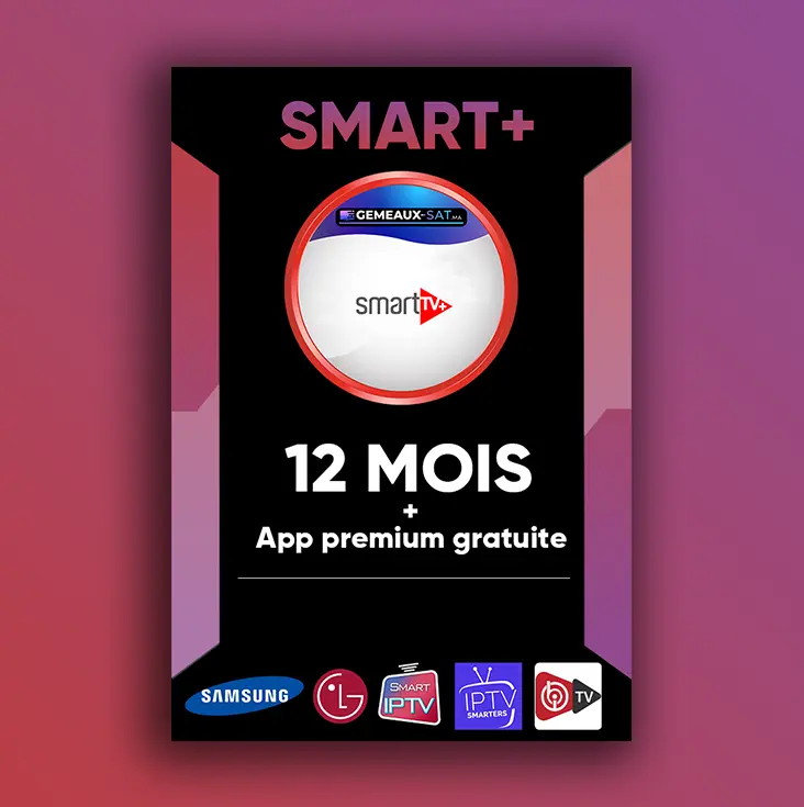 Smart Tv Plus H265 Activation Code Smart+ IPTV 12Mois